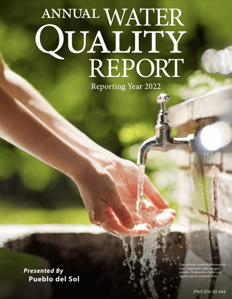 Water Quality Reports | Pueblo del Sol