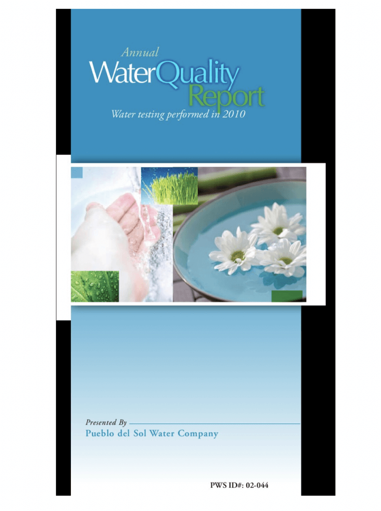 Water Quality Reports | Pueblo del Sol